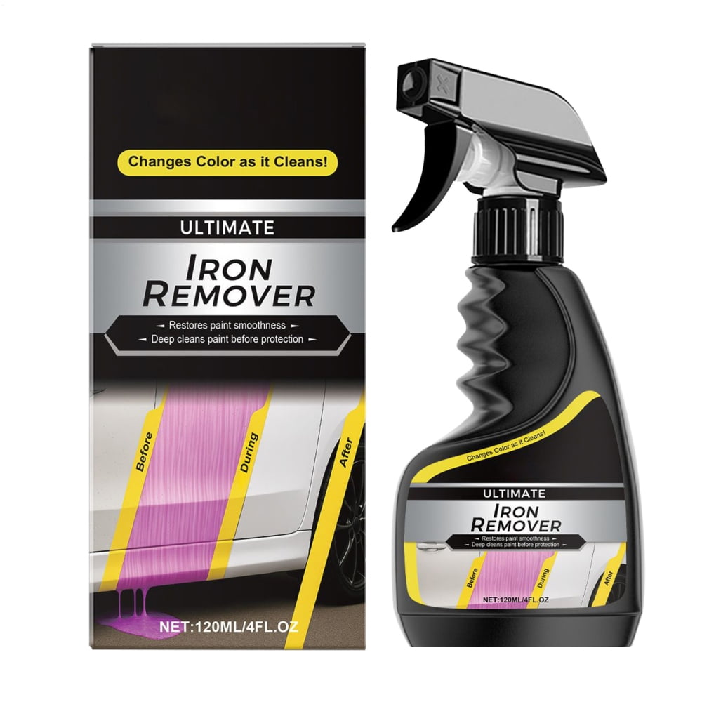 SHZONS Car Rust Removal Spray Multifunctional Wheel Cleaner 120ml ...