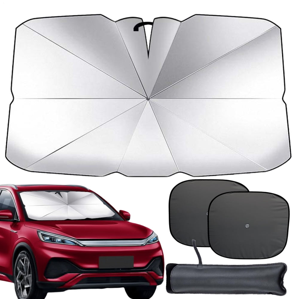 SHZONS Car Sunshade Umbrella Umbrella Shade for Car Sunroof Foldable ...