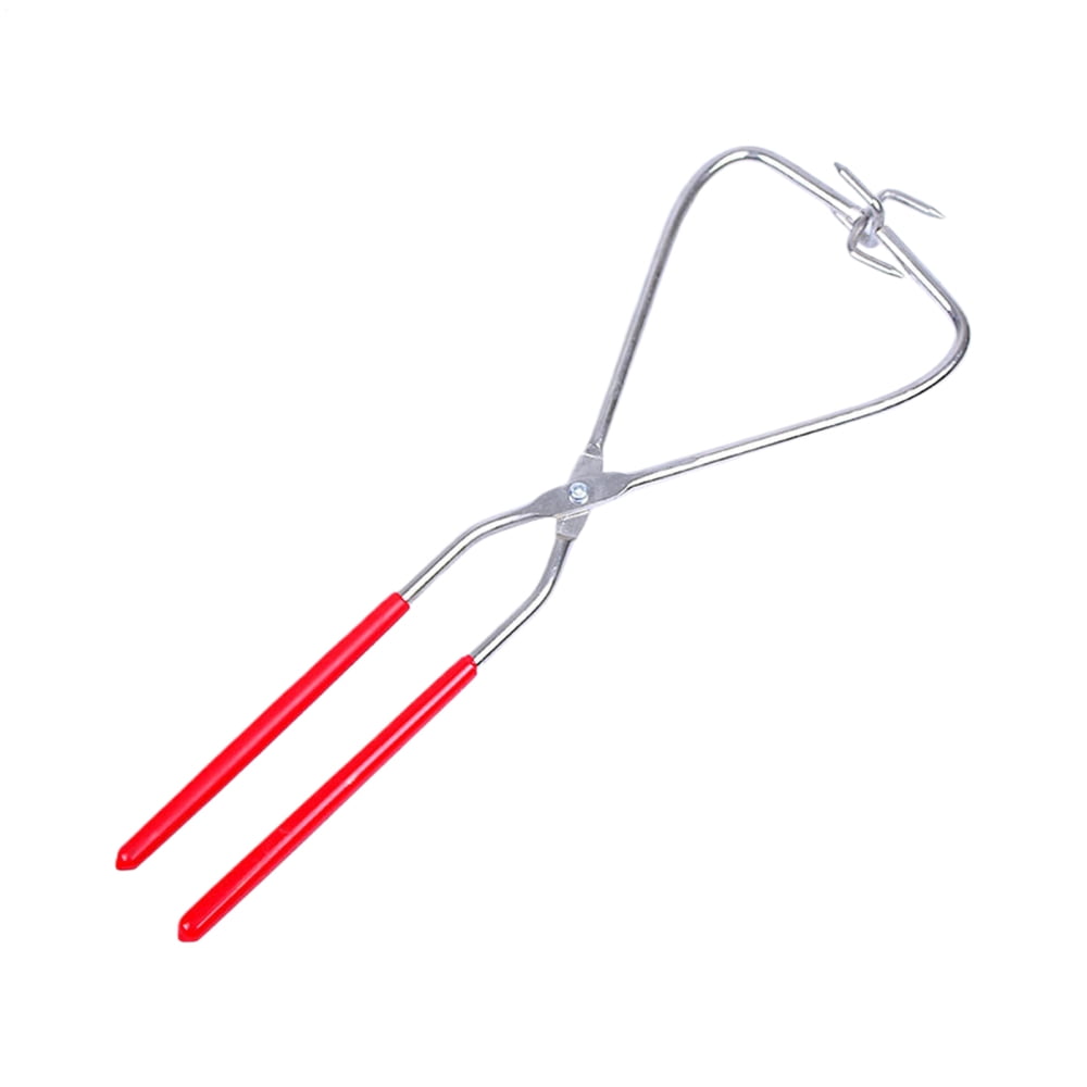 SHZONS Dipping Tongs Heavy Duty Clay Sculpting Tools Stainless Steel ...