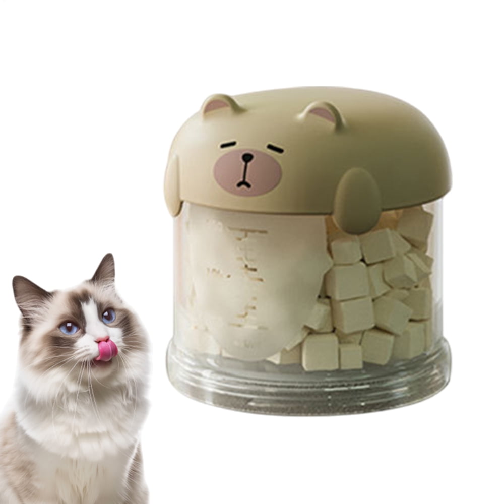 SHZONS Dog Treat Container For Countertop Treat Containers With Lids ...