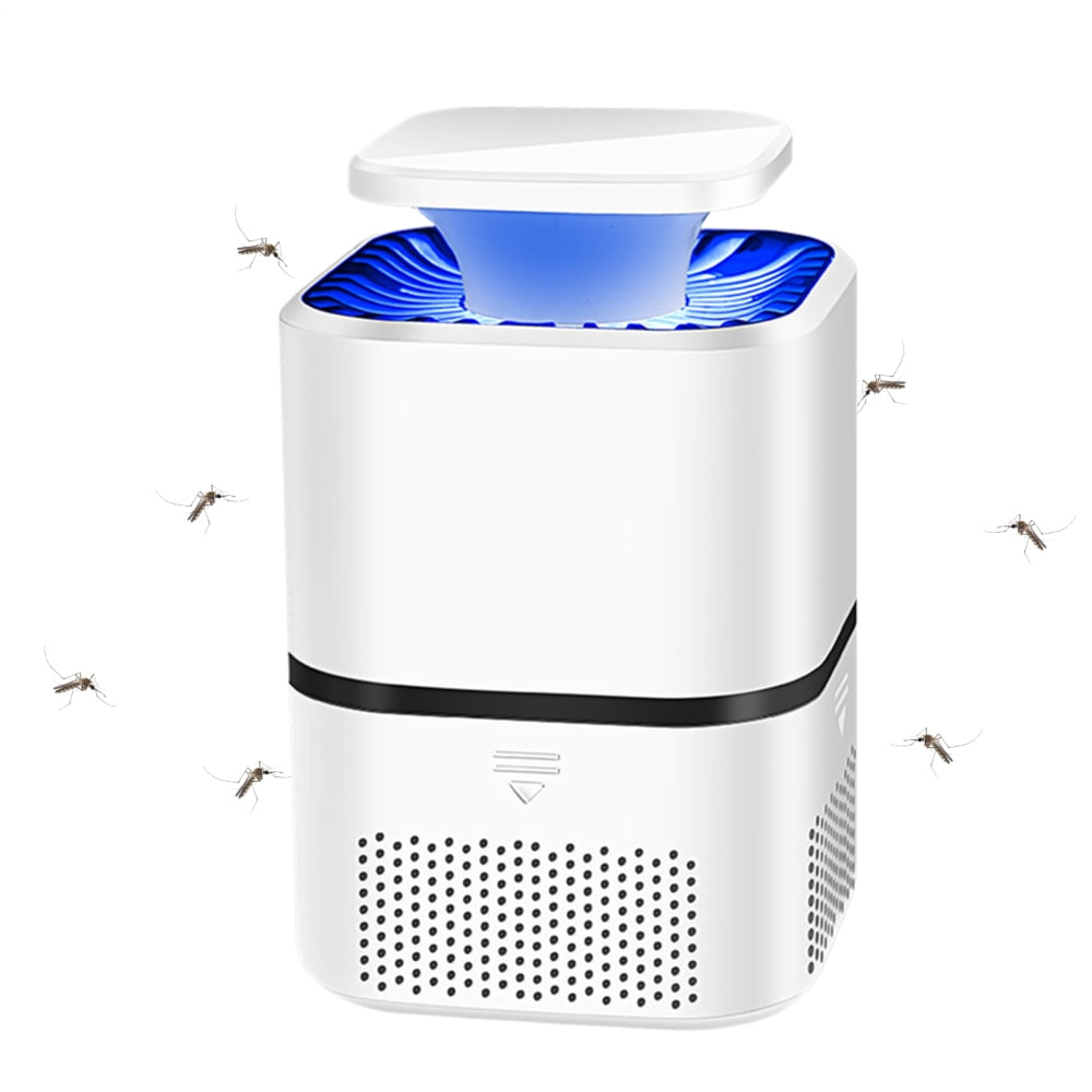 SHZONS Electric Fly Trap Fly Light Trap Indoor Silent Electronic Wasp ...