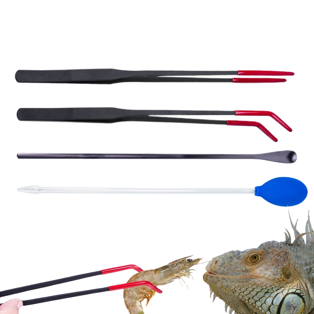 SHZONS Feeding Tweezers For Reptile Feeding Clamp For Snakes Tank ...