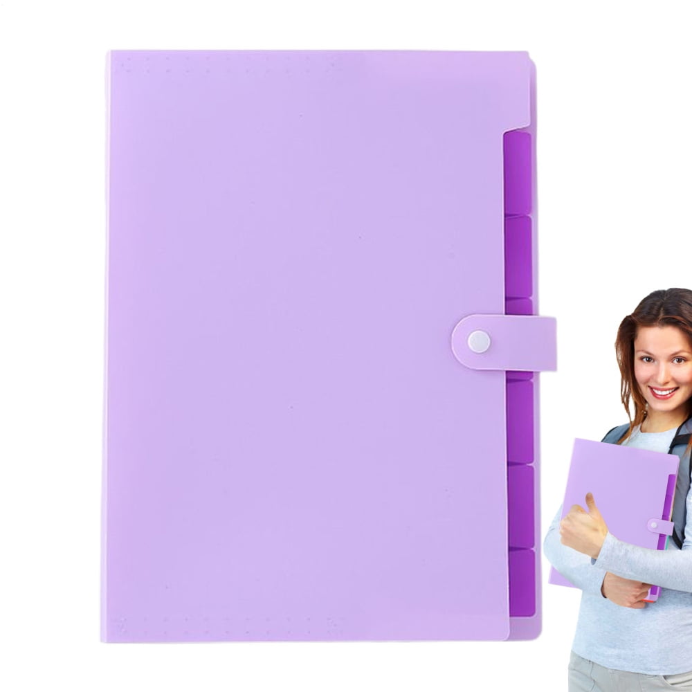 SHZONS File Folder Paper Organizer A4 Size Portable Multifunction File ...