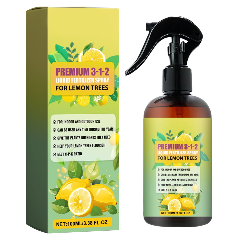 SHZONS Gardening Fertilizer Liquid Healthy Lemon Tree Nutrient Spray ...