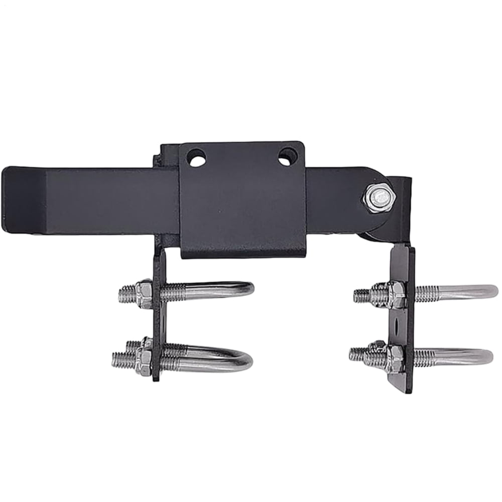 SHZONS Gate Latches for Metal Door Strong Arm Double Gate Latch Rust ...