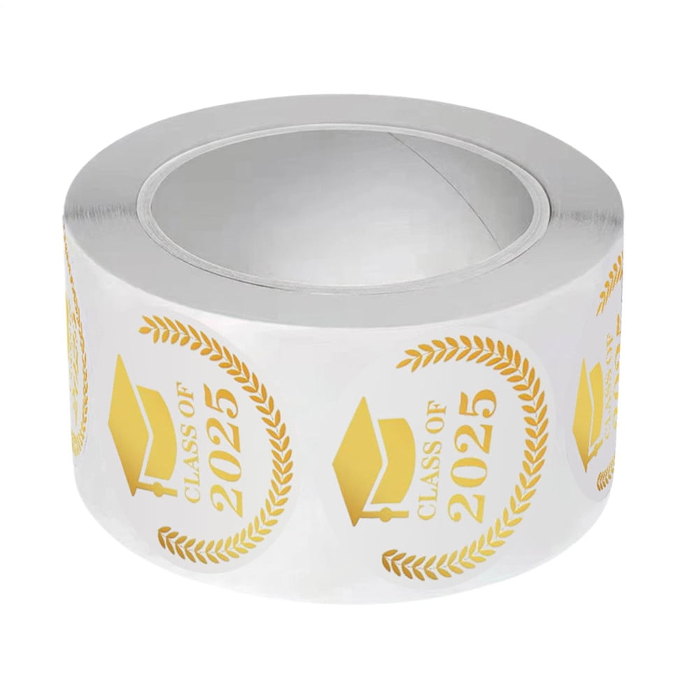 SHZONS Graduation Stickers 2025 Round Envelope Stickers Seals Fade ...
