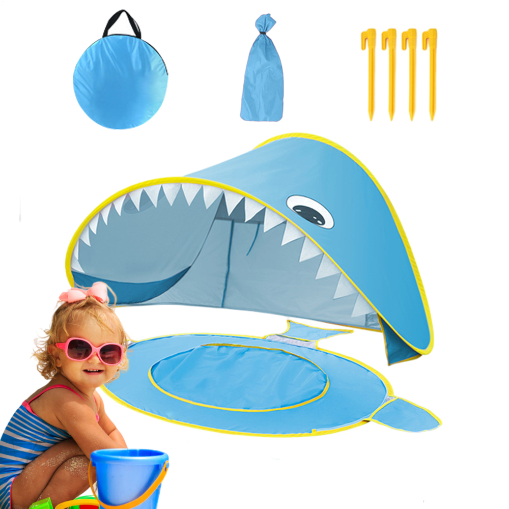 SHZONS Kids Indoor Tent Cartoon Sun Shade Tent UV Protection Waterproof ...