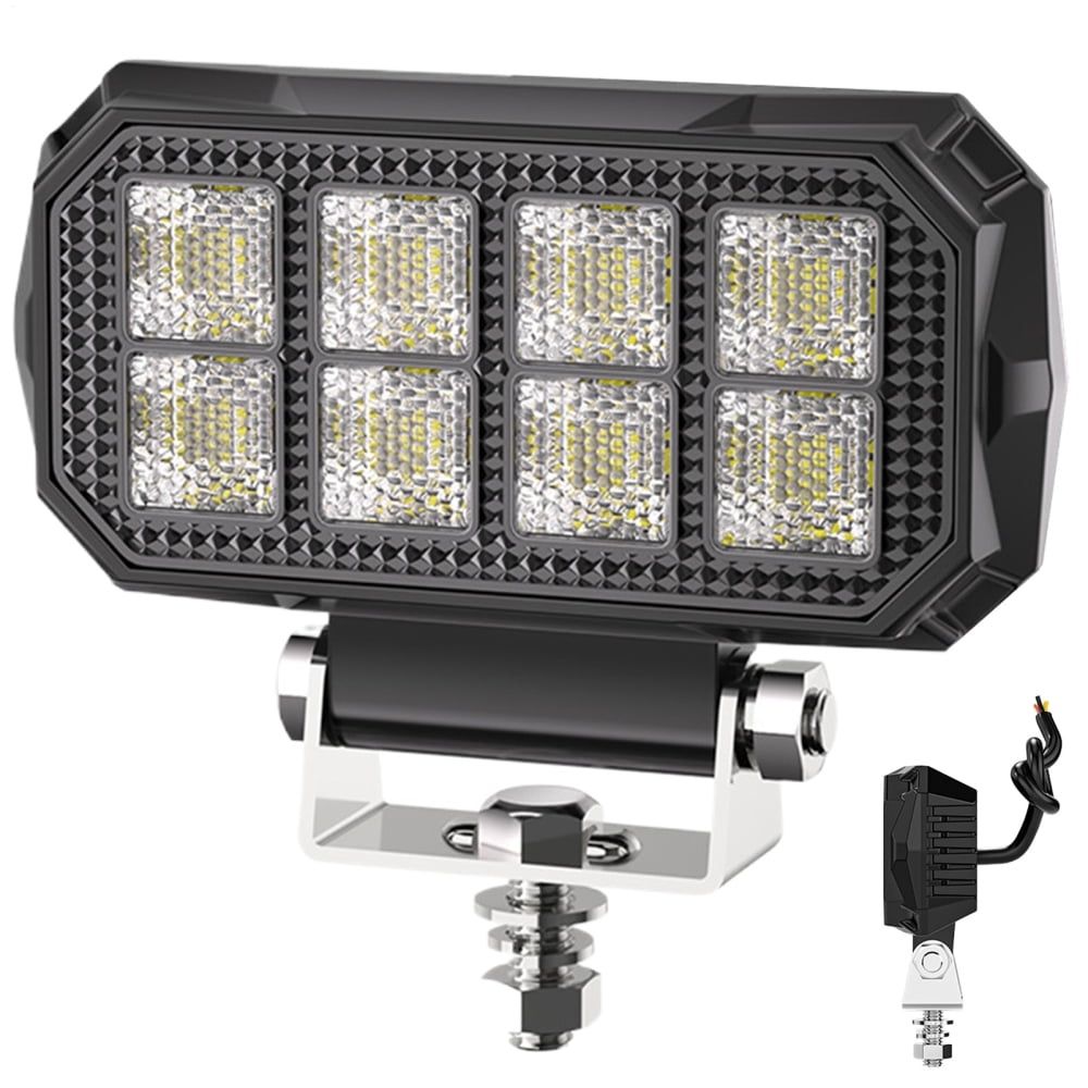 SHZONS LED Light Pods 3.5 Inch Waterproof Square LED Ditch Lights ...