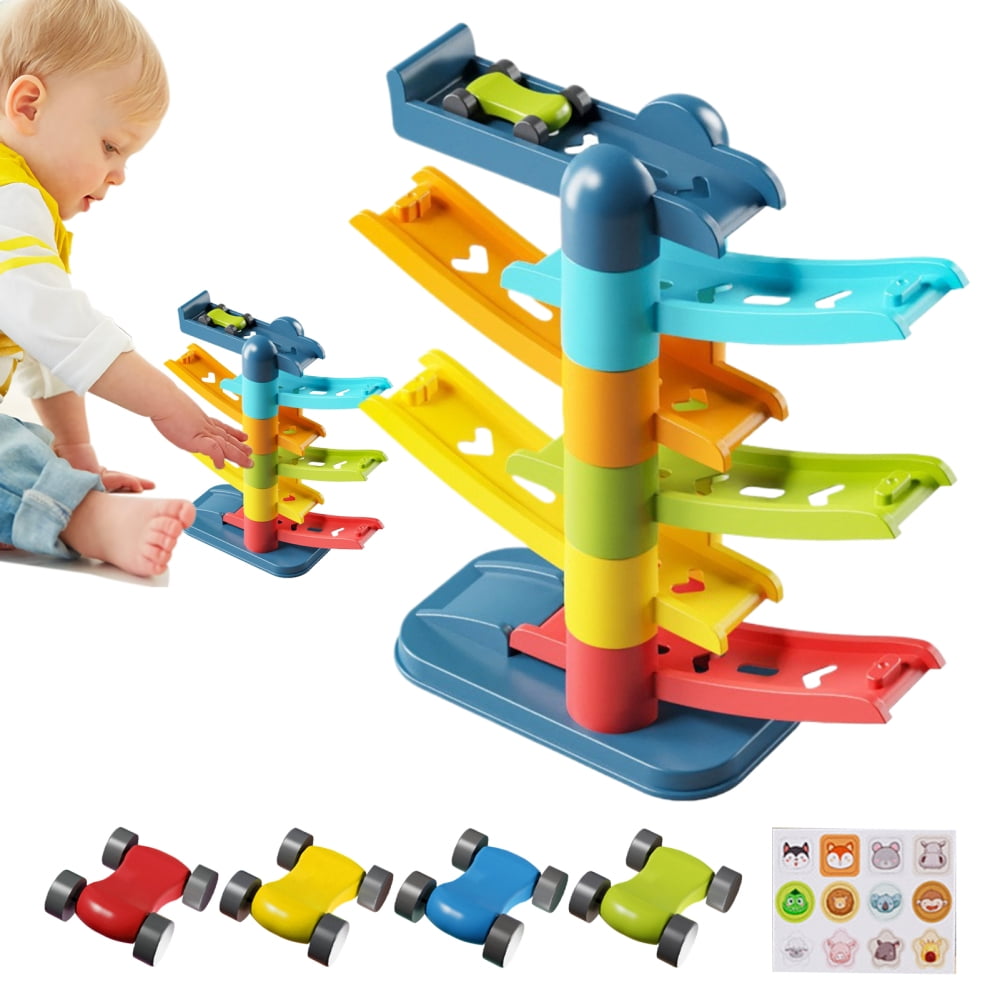 SHZONS Race Track Racer Track Toy Interactive Playset Enhances Motor ...