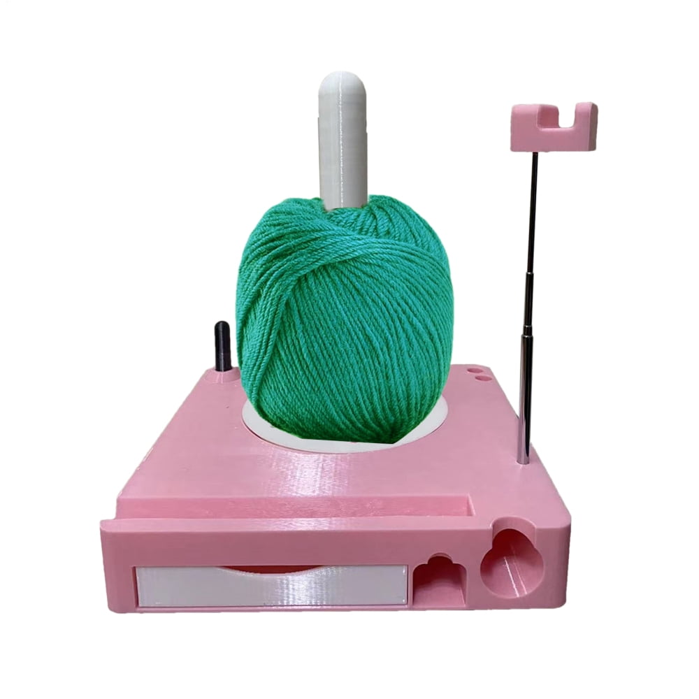 SHZONS Rotating Yarn Holder for Spool Rotating Easy Release Yarn Ball ...