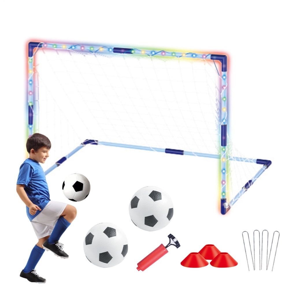 SHZONS Small Soccer Goal Outdoor Soccer Goals For Backyard Small ...
