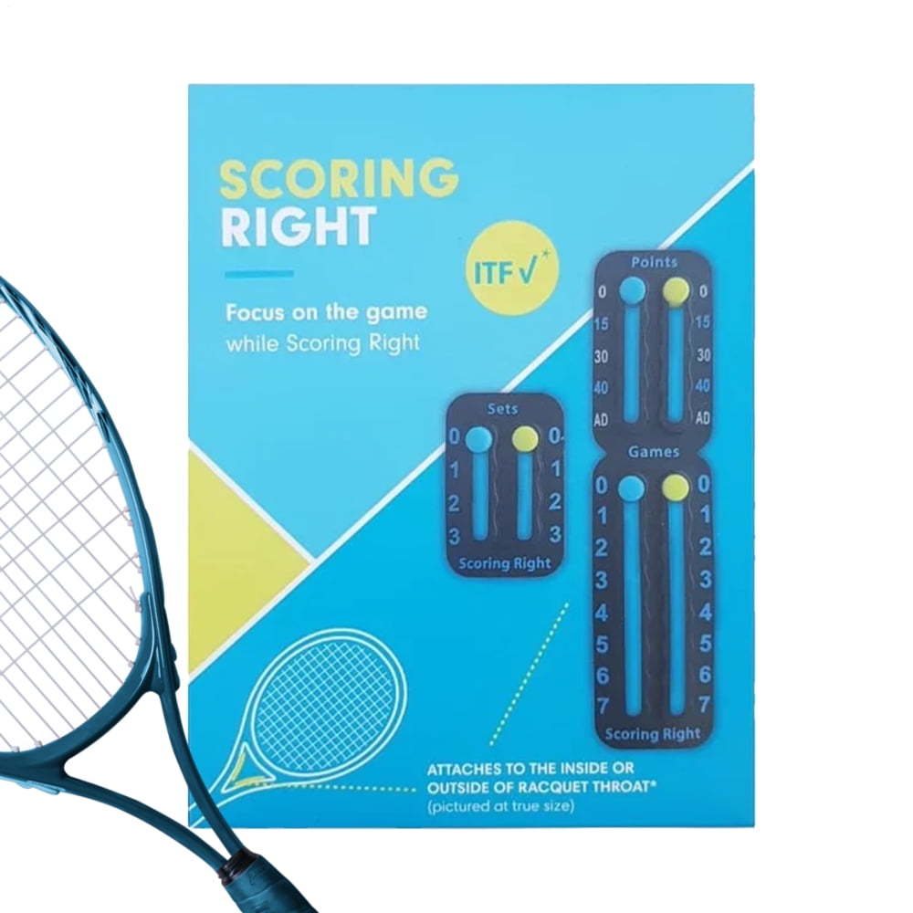 SHZONS Tennis Score Counter for Paddle Point Tracking Racket Score ...