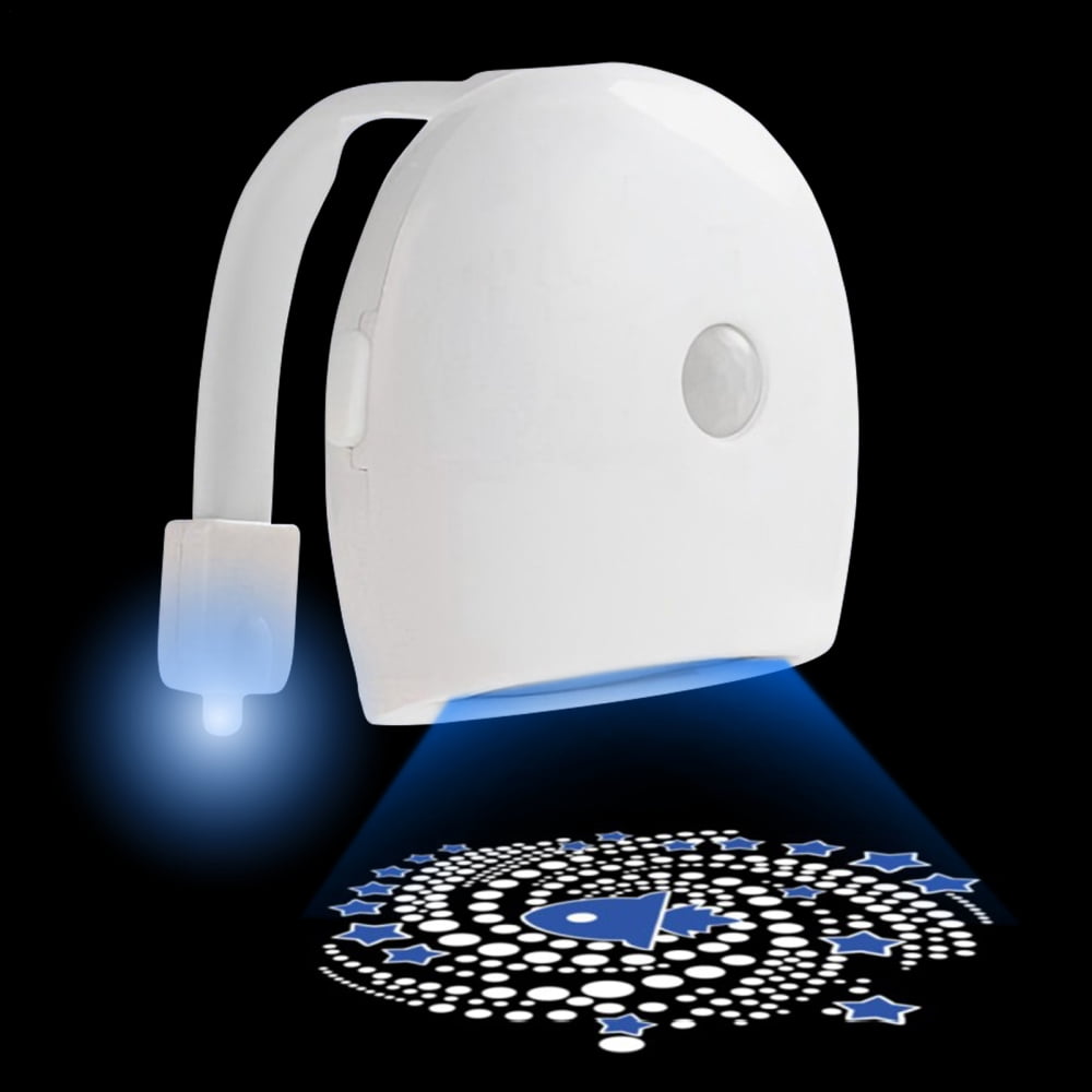 SHZONS Toilet Light Motion Sensor Waterproof Bathroom Lights Automatic ...