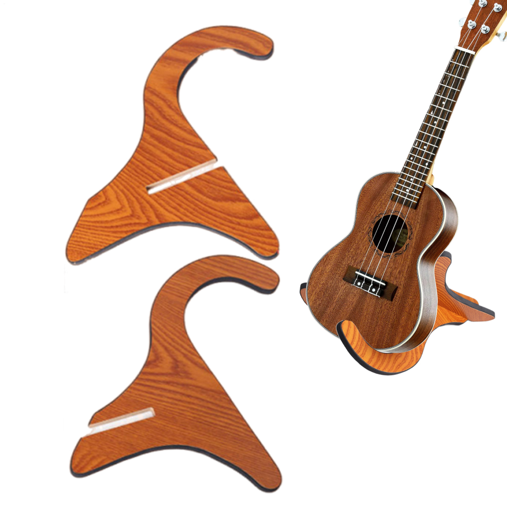 SHZONS Violin Stand Portable Guitar Stand Detachable Portable Wooden ...