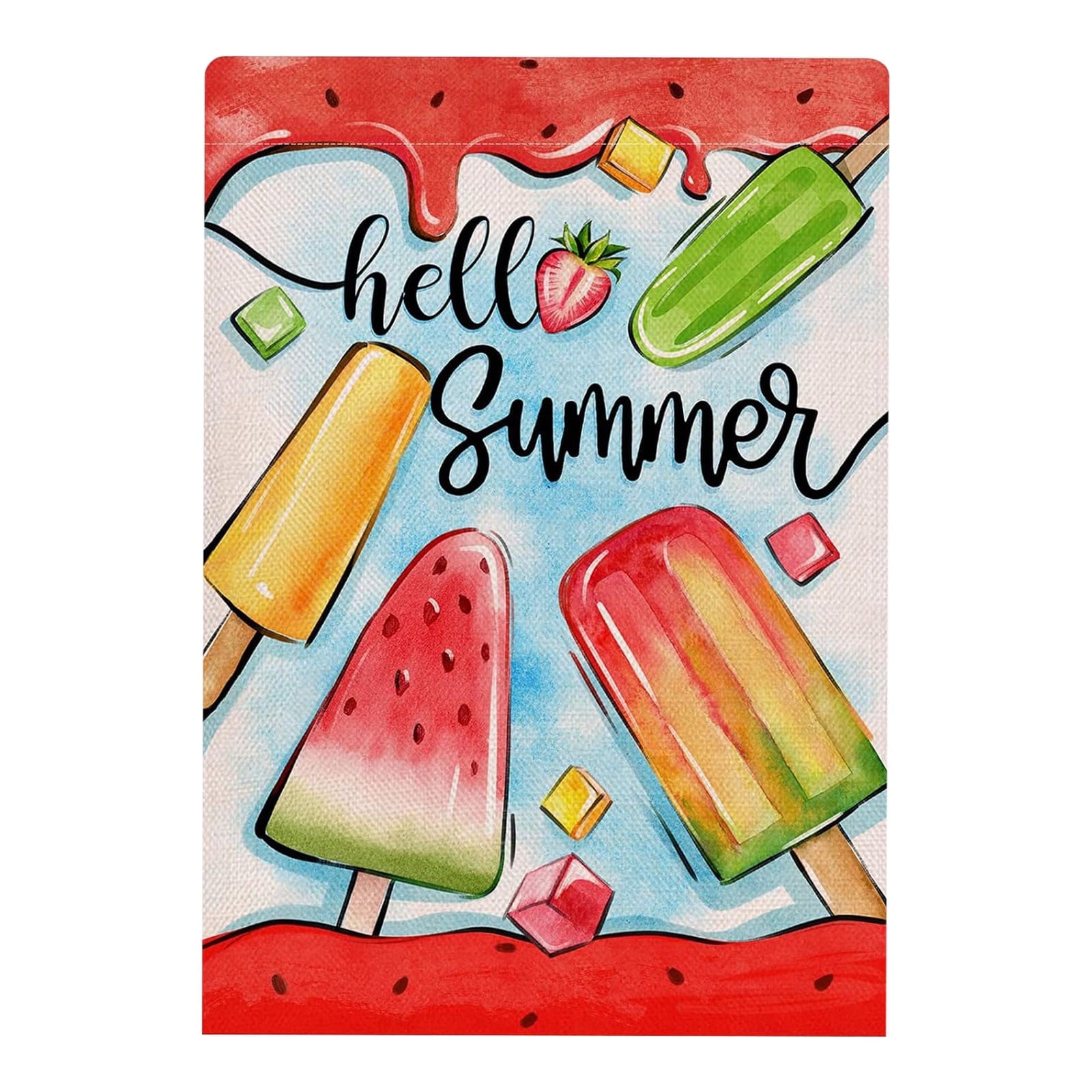 SHome Clearance Garden Flags for Outside Decor,Summer Seasonal Garden ...