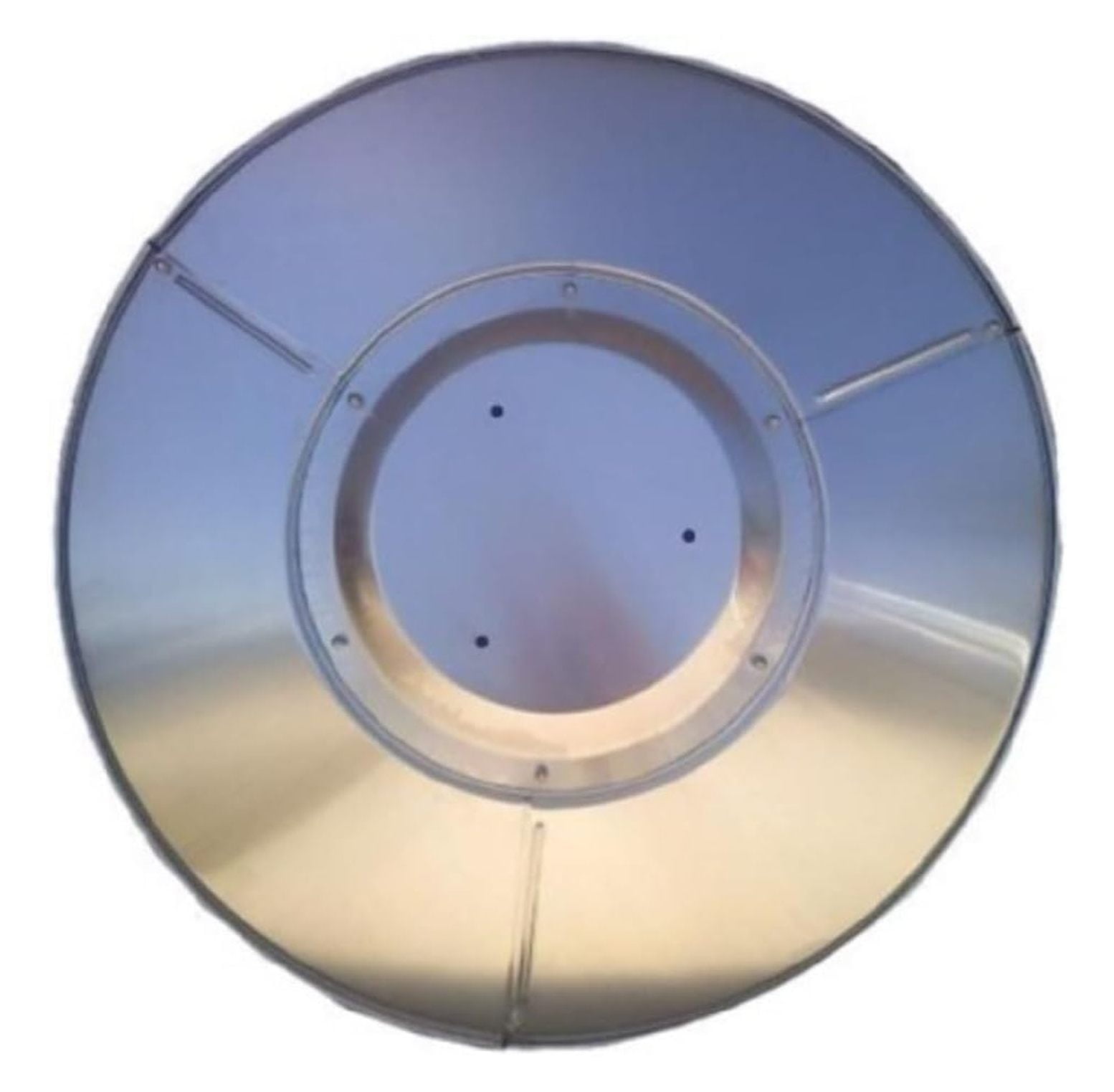 SI 4-Piece Tall Patio Heater Reflector Shield, Aluminum Heat Reflector ...