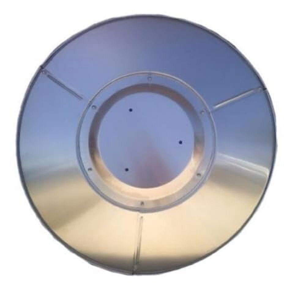 SI 4-Piece Tall Patio Heater Reflector Shield, Aluminum Heat Reflector ...