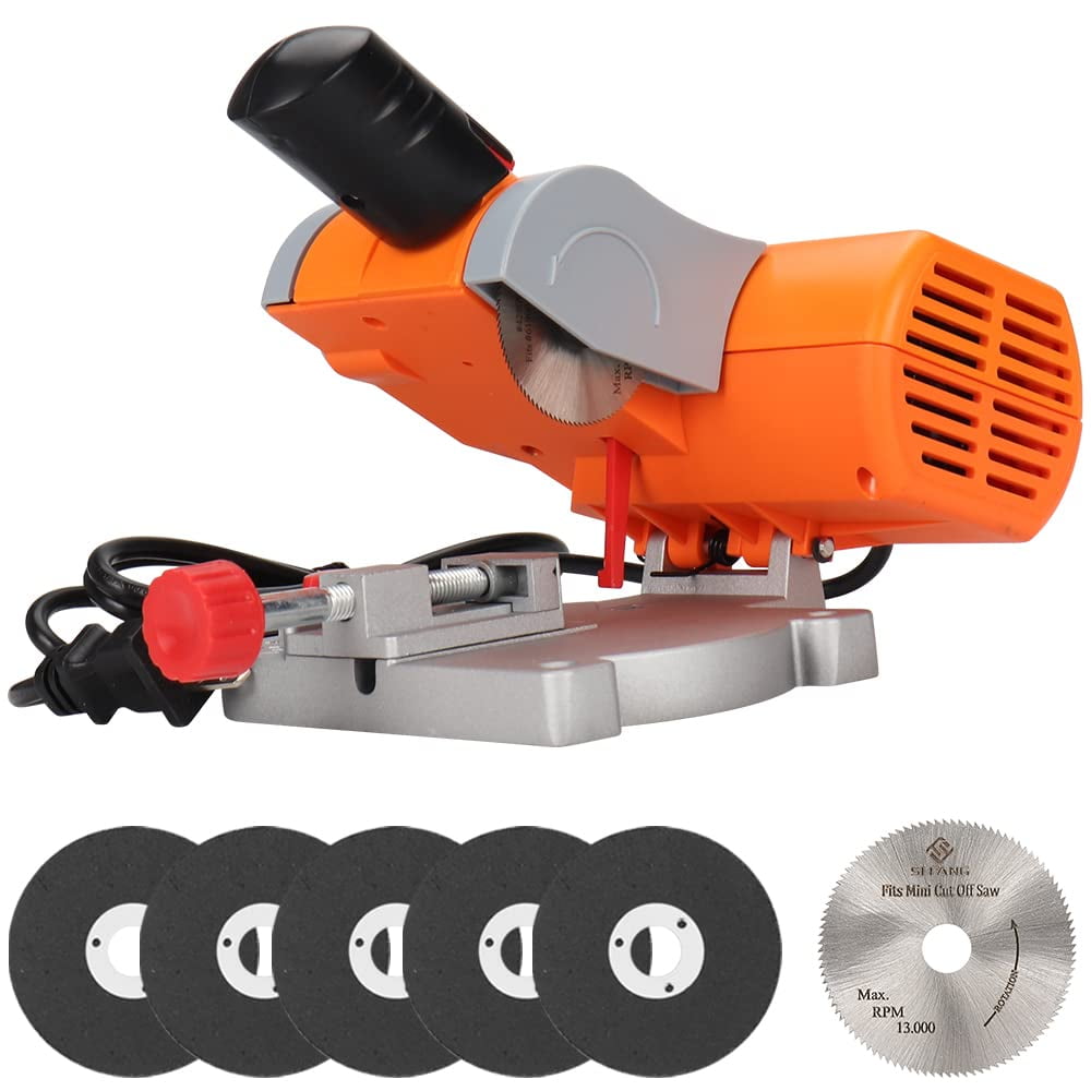 SI FANG Benchtop Cut-Off Saw Miniature Compound-Cutting, Mini Miter ...