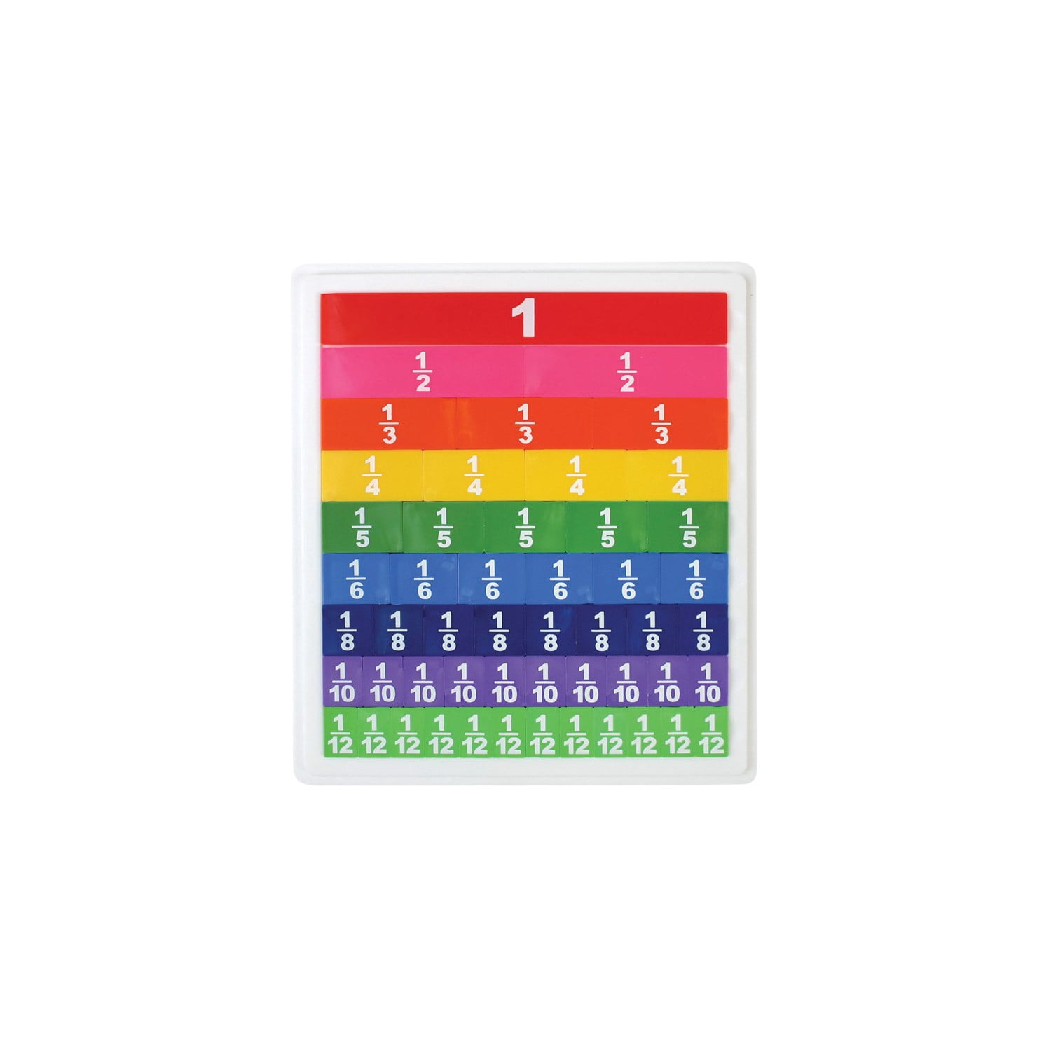 SI Manufacturing Replacement Rainbow Fraction Tiles - Walmart.com