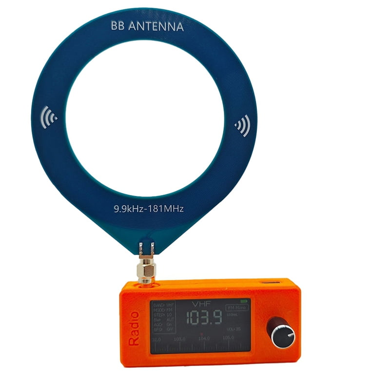 SI4732 9.9-108mhz Radio 1.9inch IPS Screen Pocket Mini Radio with ...