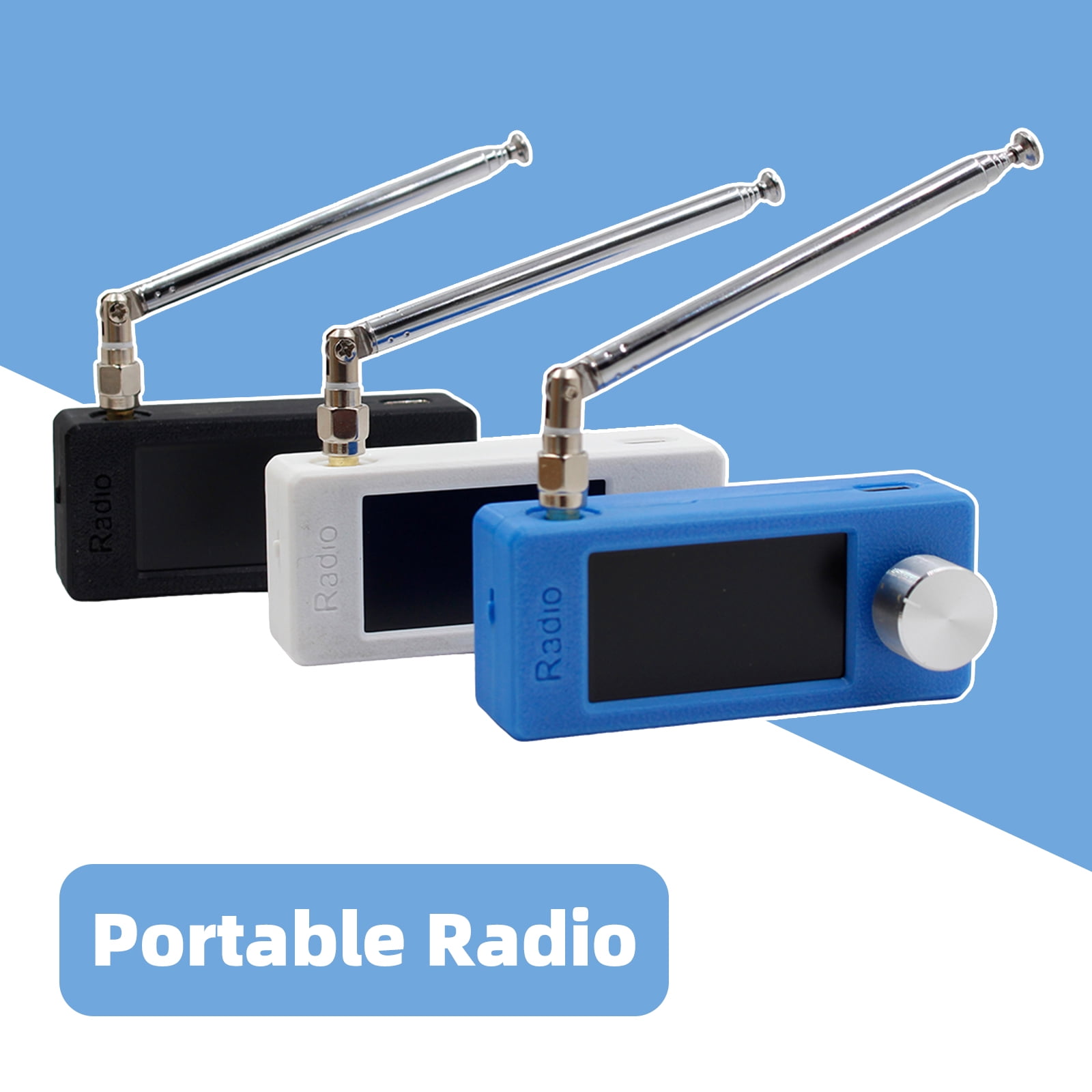 SI4732 ATS-mini 0.5-108MHz Mini Pocket SSB Radio All Band ESP32 Radio ...