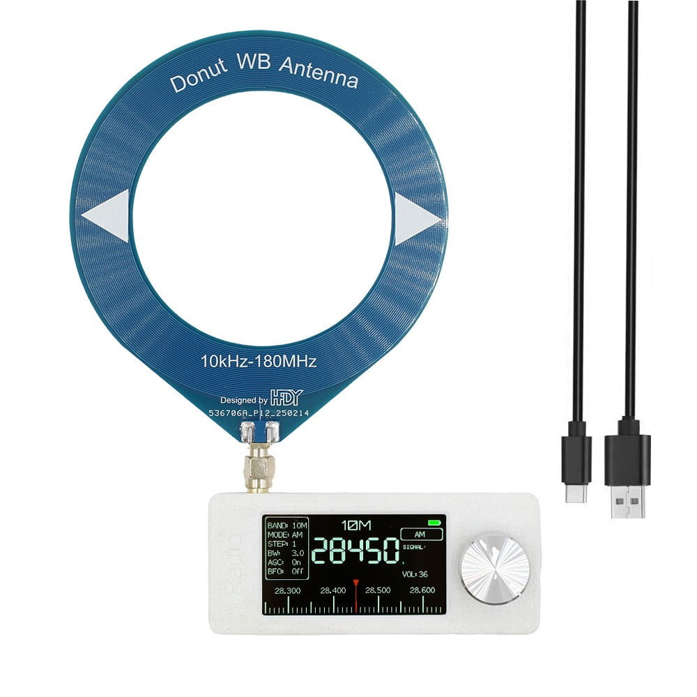 SI4732 Full Band Radio With Loop / Thumb / Telescopic Antenna 0.5 ...