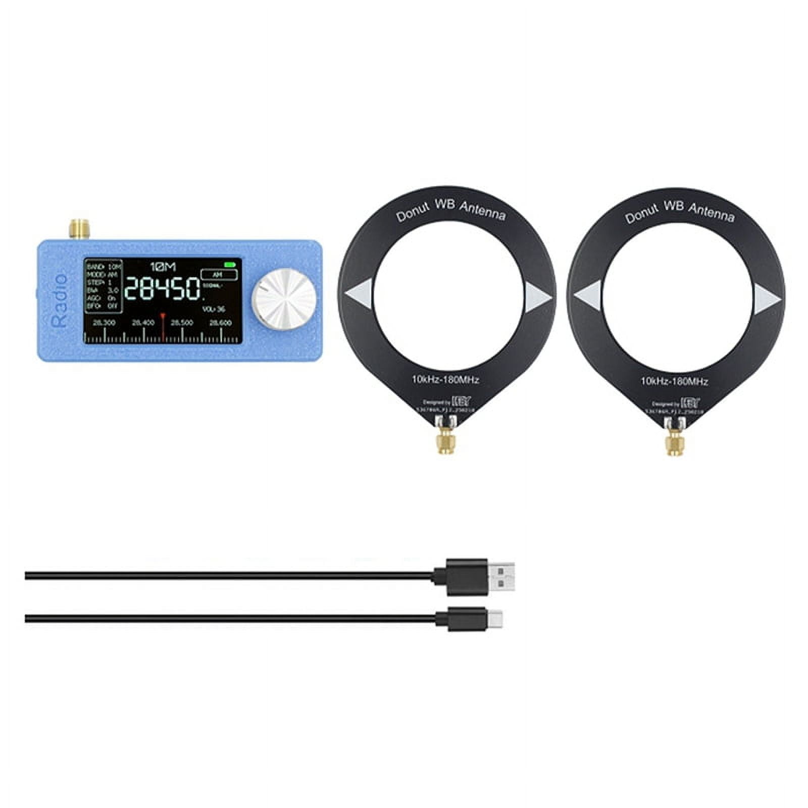 SI4732 Full Band Radio with Loop Antenna 10Khz-180Mhz High Sensitivity ...