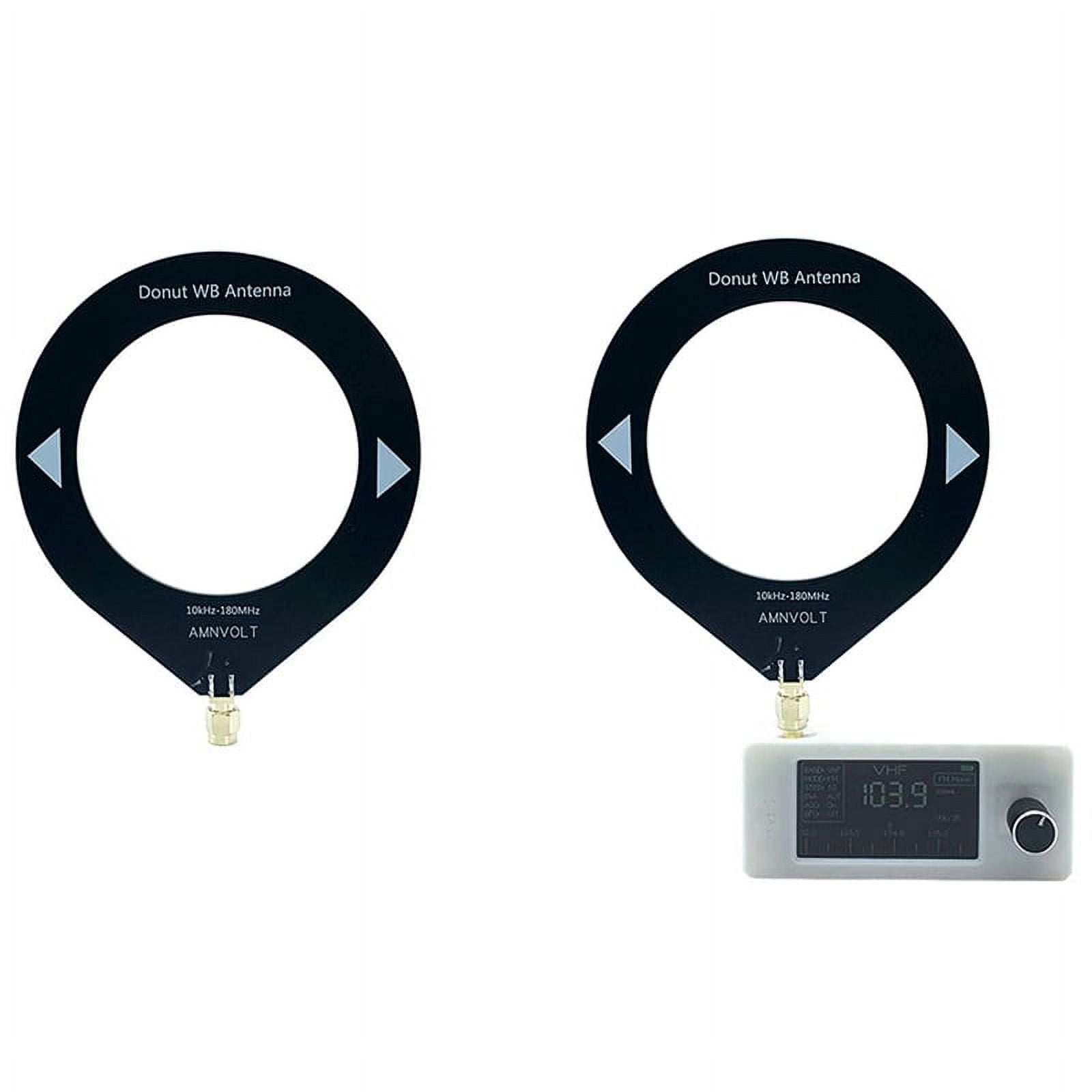 SI4732 Mini Radio Receiver 9.9KHz-181MHz+2XLoop Antenna A - Walmart.com