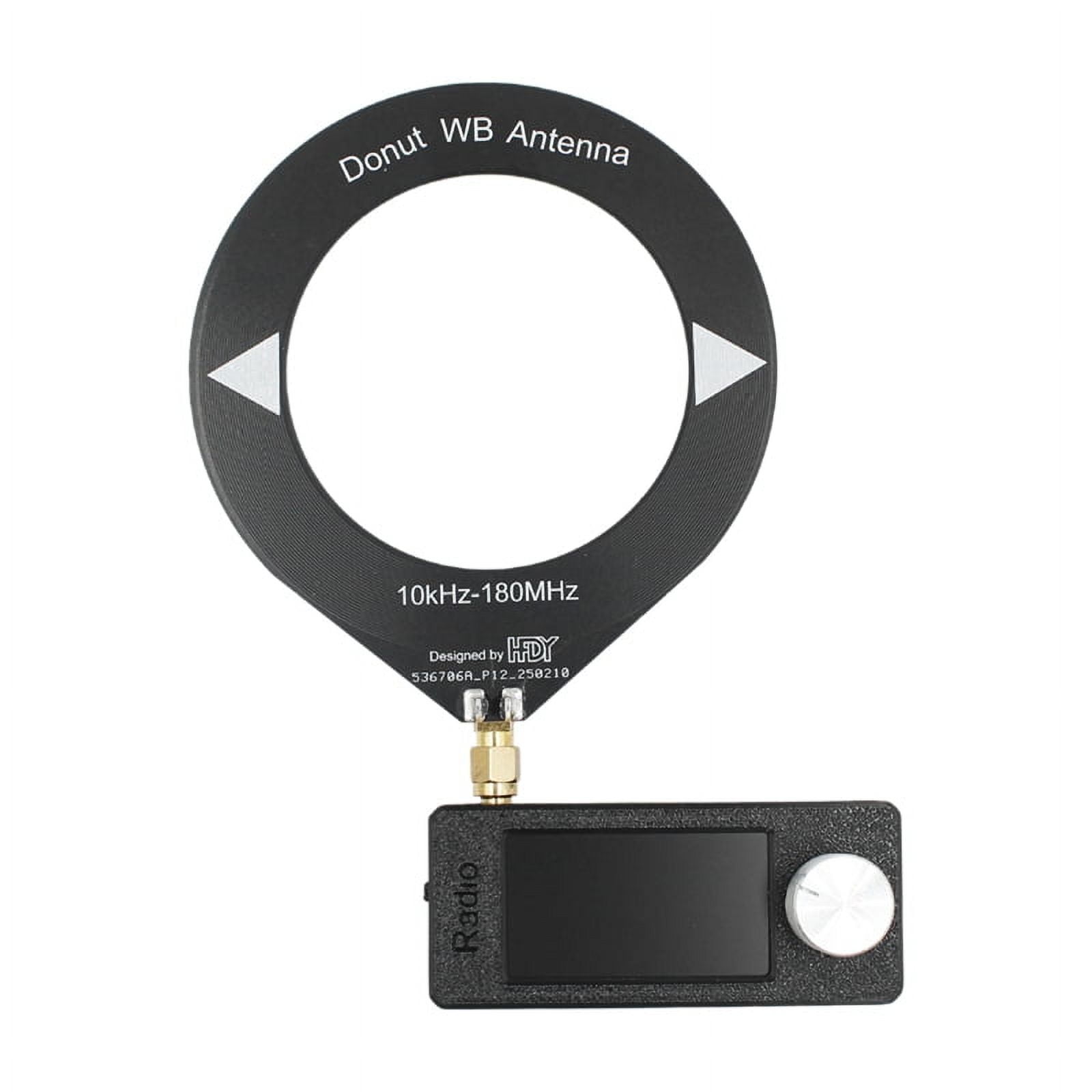 SI4732 Portable Radio 10Khz-180Mhz SMA Interface Loop Antenna LSB USB ...