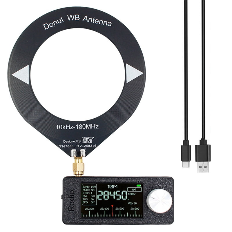 SI4732 Radio 0.5-108mhz LSB USB AM FM Pocket Mini Radio 1.9inch IPS ...