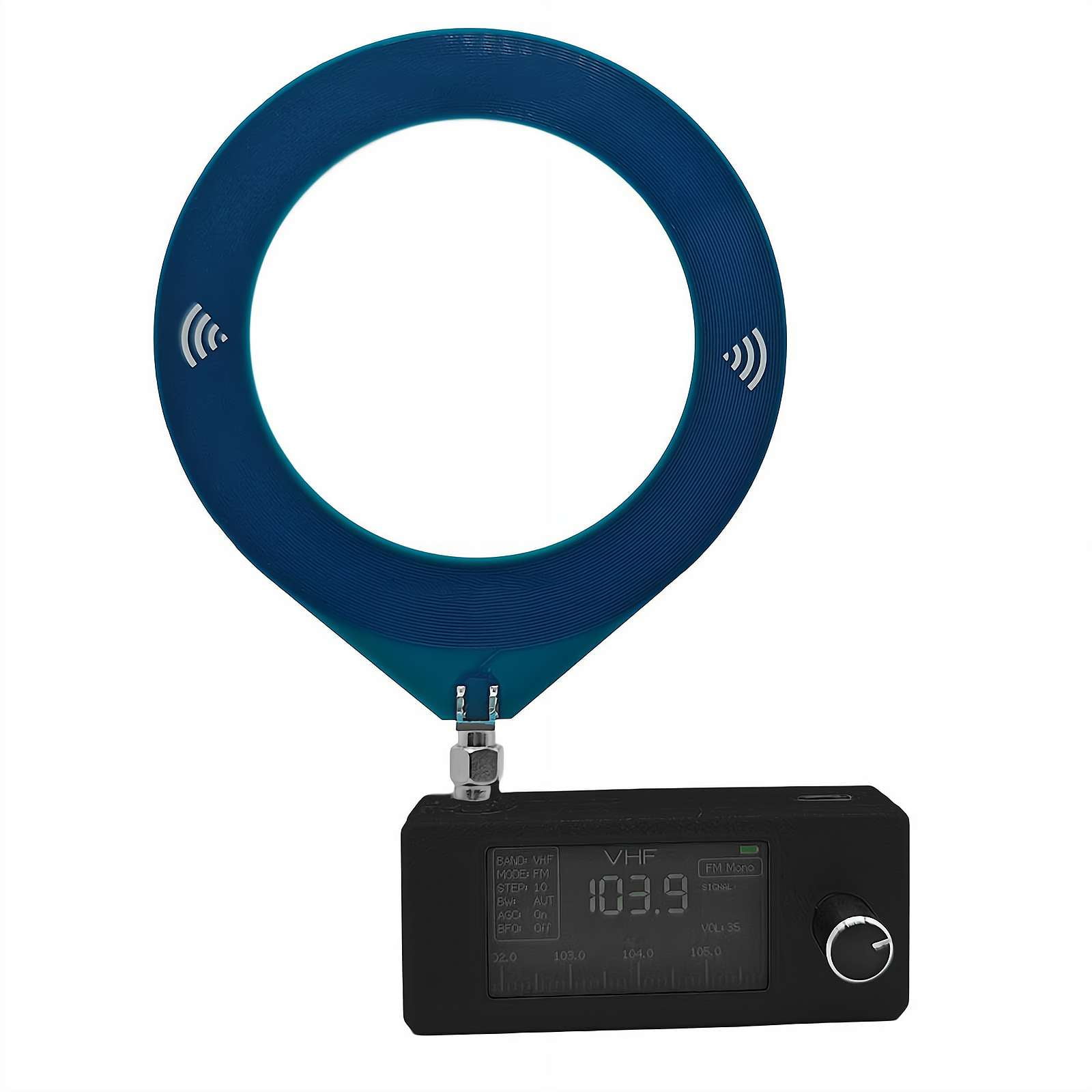 SI4732 Shortwave Radio Receiver Portable 0.5-108MHz Mini Radio with 1.9 ...