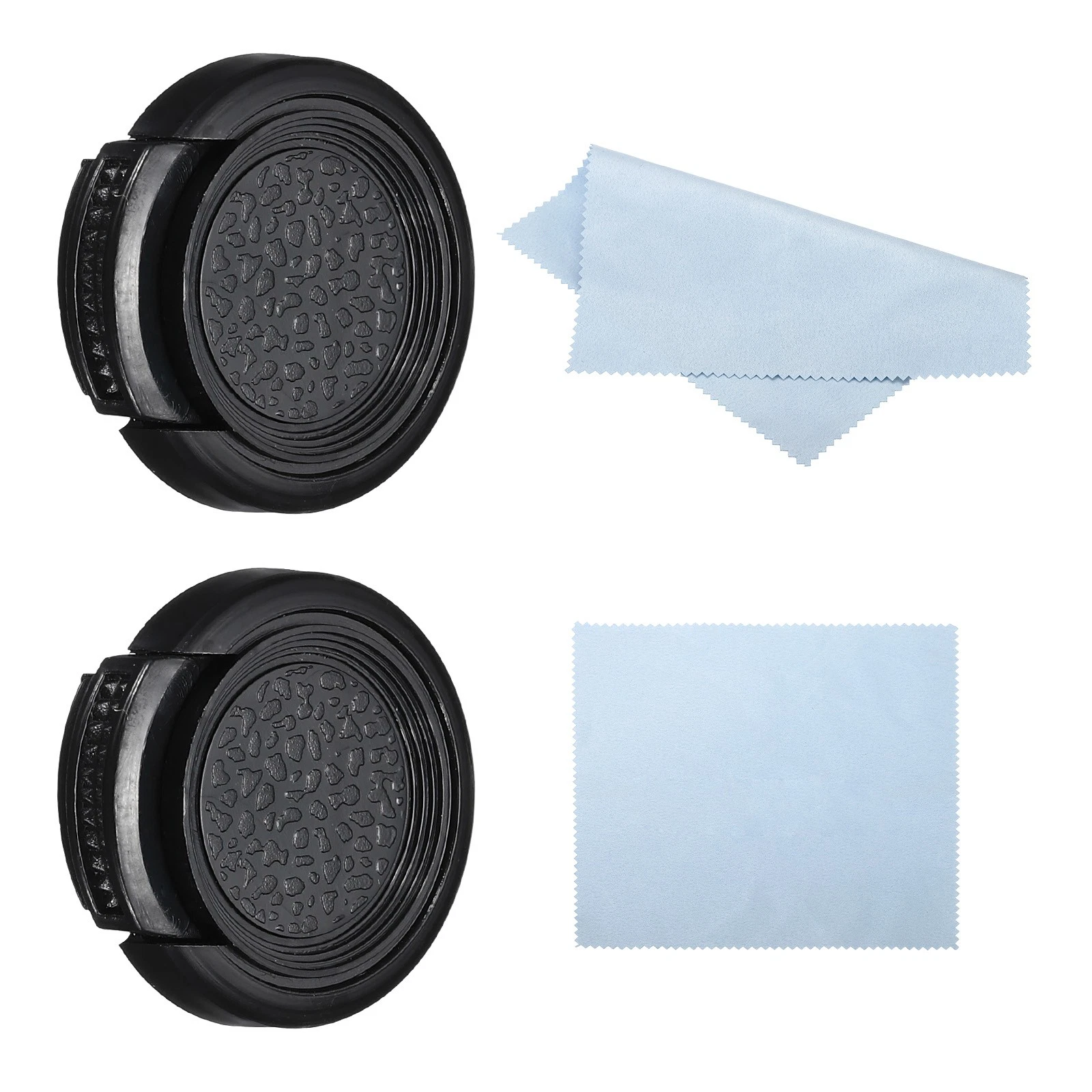 SIANA- 2 Pack 25Mm Lens Cap Sides Pinch Snap Camera Lens Cover For ...