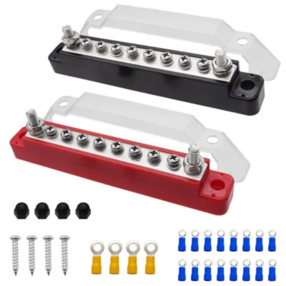Shop Battery Terminal Distribution Blocks for Auto Marine Solar Use