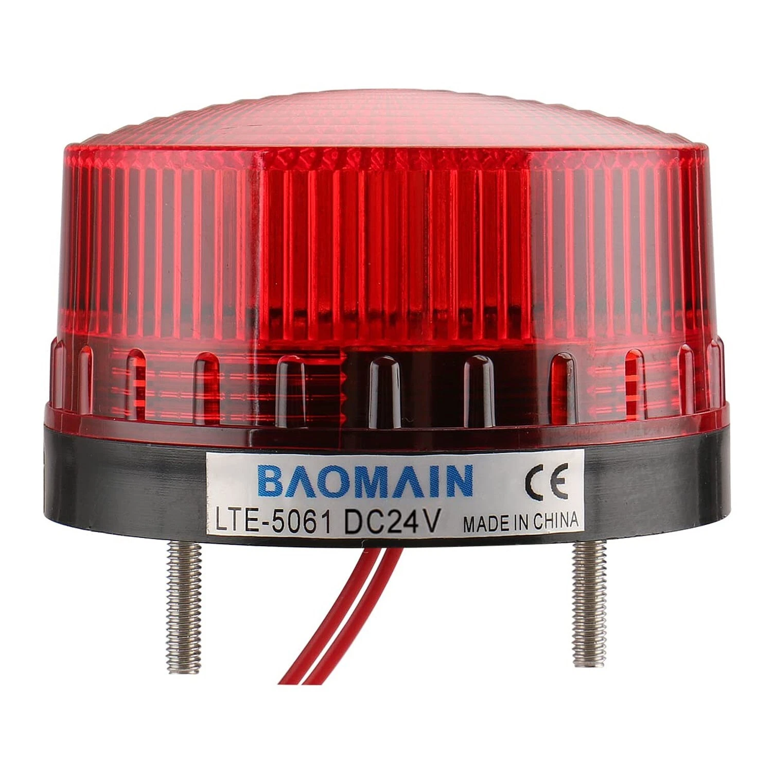 SIANA- Baomain Warning Lamp Lte-5061 Industrial Dc 24V Led Flash Strobe ...