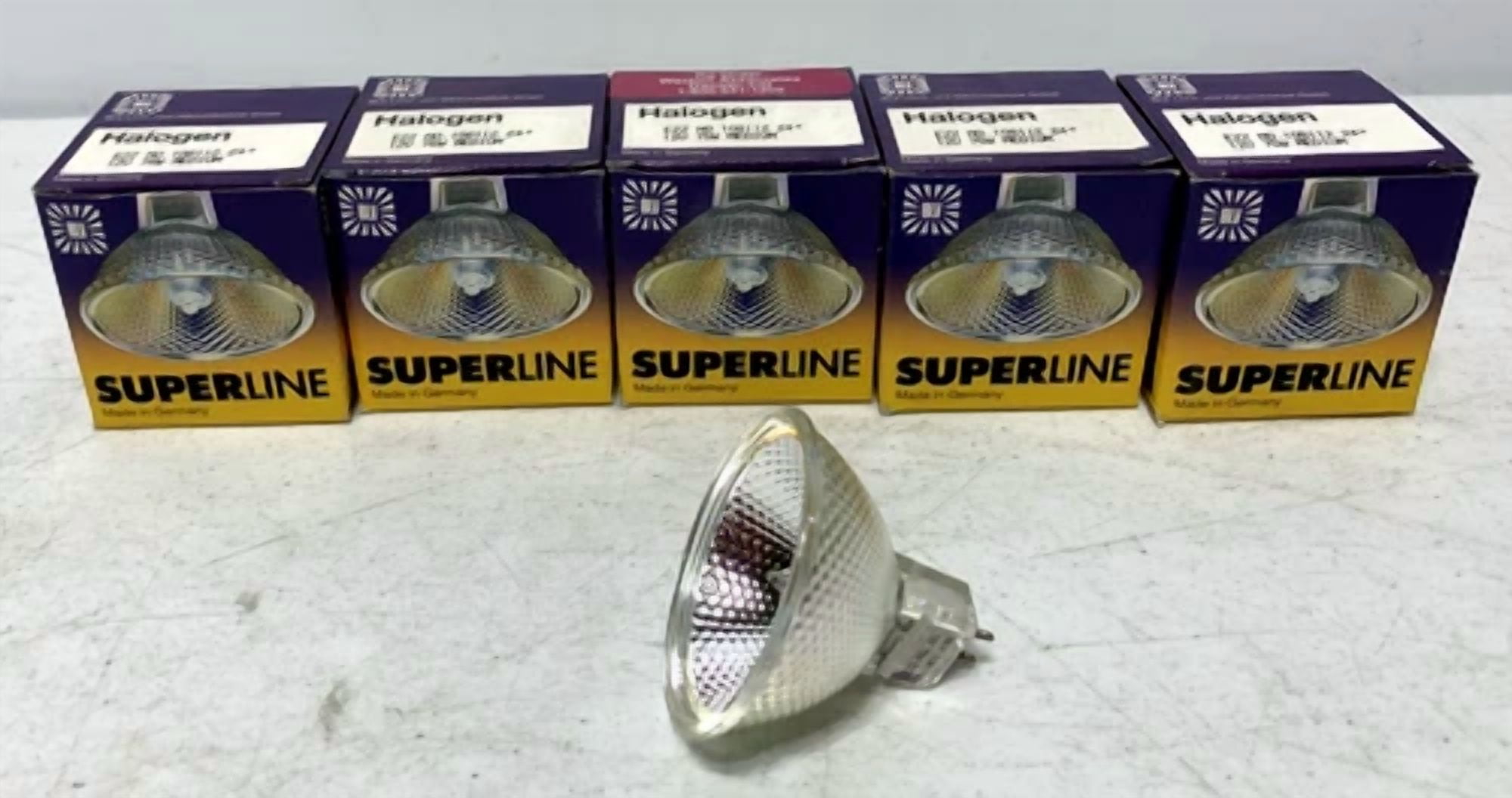 SIANA- Blv 108112 Superline Flood Light 12V 75W 24 Degrees (Lot Of 5 ...