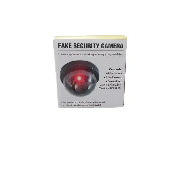 SIANA- Dummy Fake Security Cctv Dome Camera/Flashing Led Lights ...