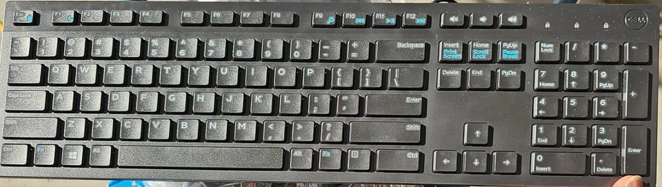 SIANA- New Dell Kb216 Black Wired Usb Keyboard - Walmart.com