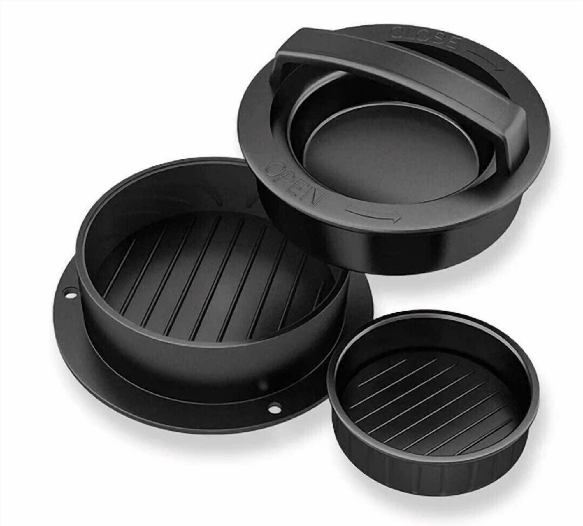 SIANA- Non Stick Stuffed Burger Press Hamburger Patty Molds Maker ...