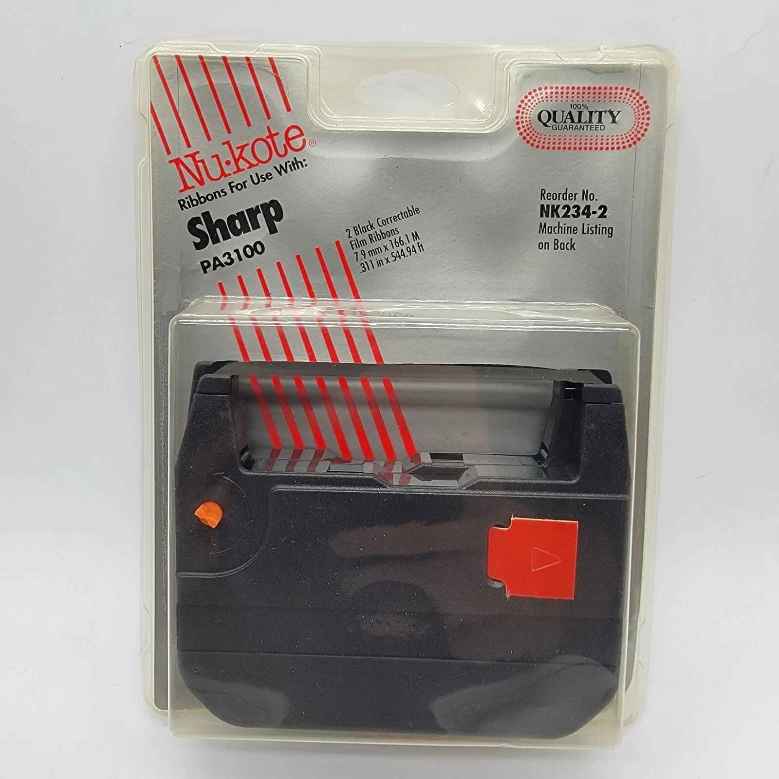 SIANA- Nu-Kote Ribbon Nk234-2 Sharp Pa3100 2 Ribbons In Package ...