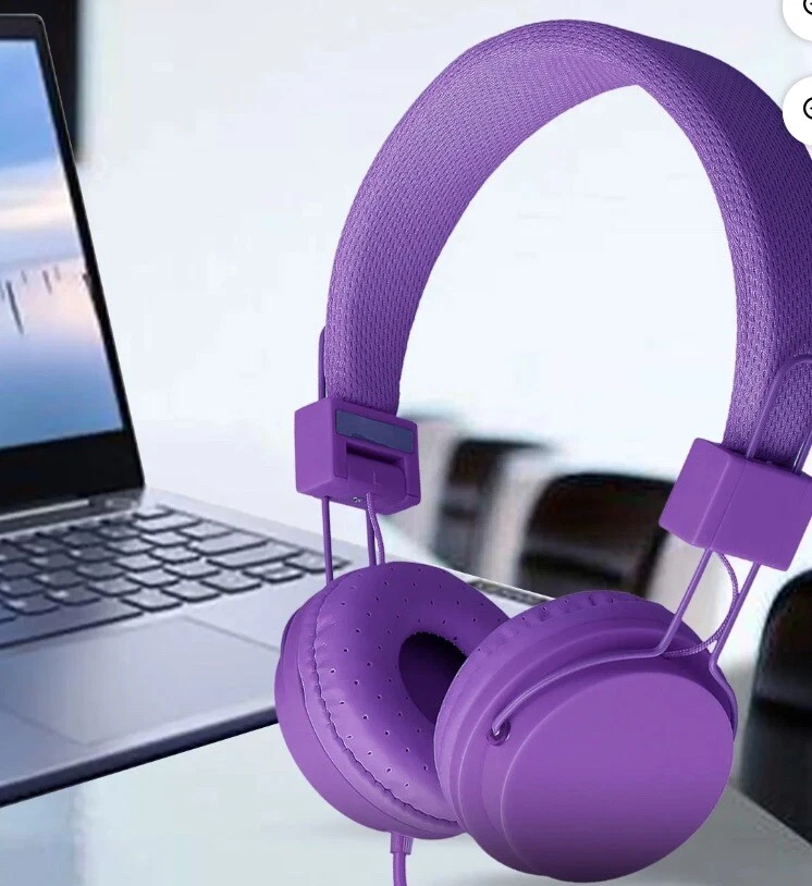 SIANA- Over Ear Foldable Headset, 3.5Mm Noise Protection Ear Headphones ...