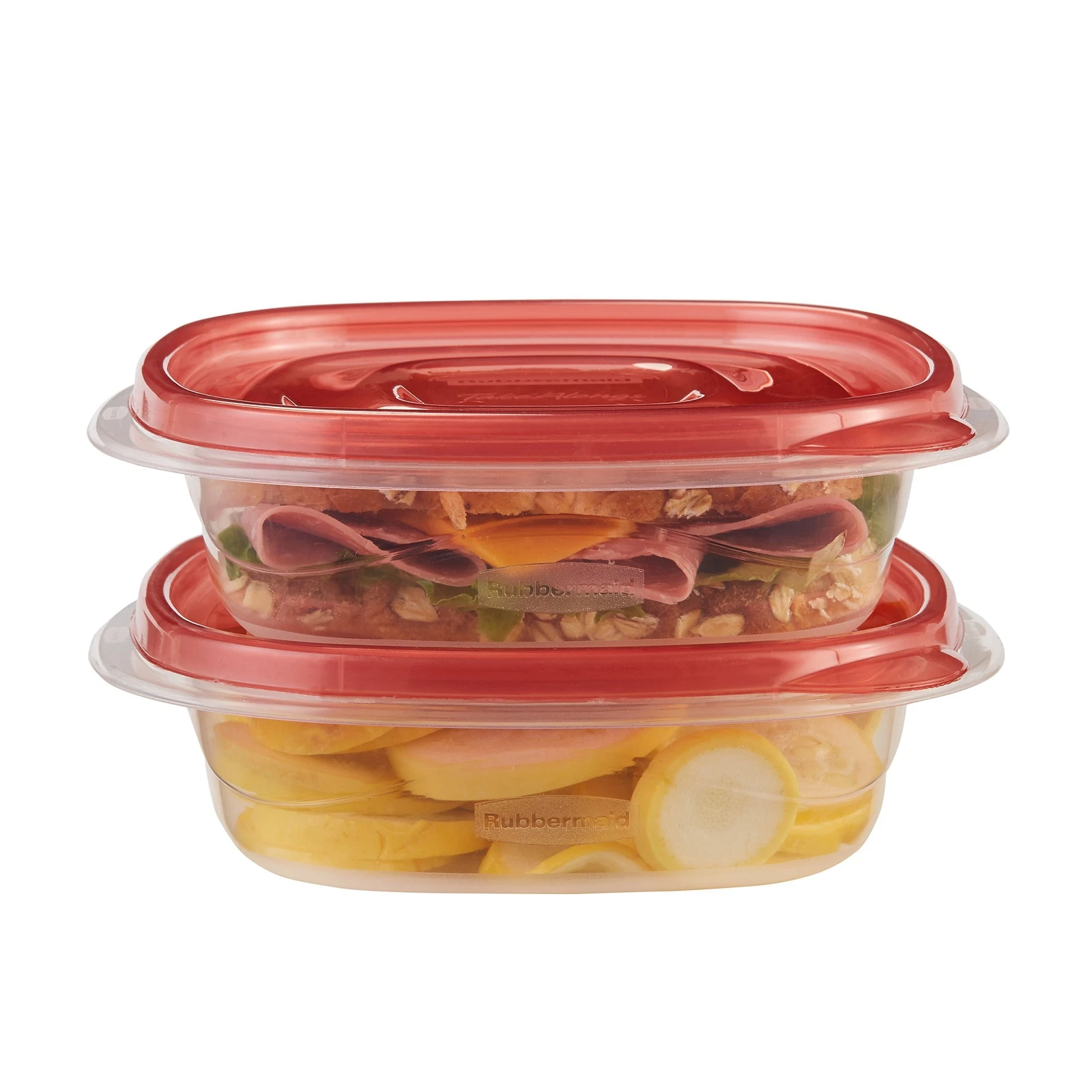 SIANA- Rubbermaid Takealongs Square Food Storage Containers 2.9 Cup ...