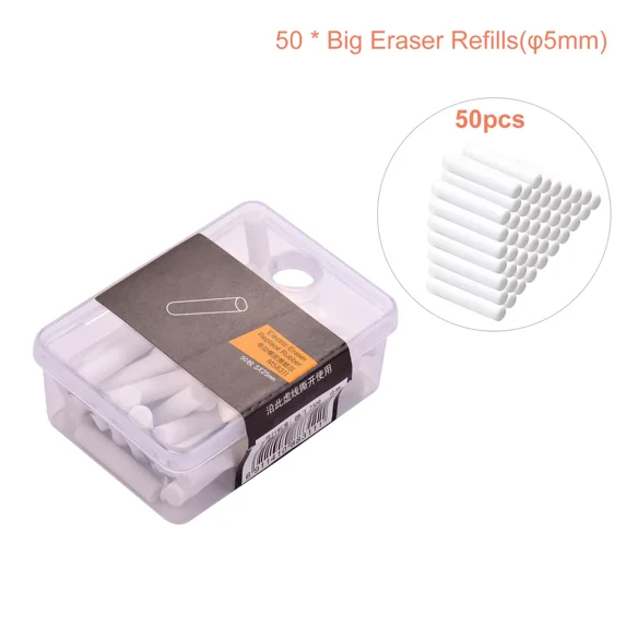 SIANA- Tenwin 50Pcs Portable Electric Eraser Refills For Tenwin 8302 ...