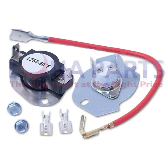 SIANA- Thermal Cut Off Kit Dryer Thermostat Kitchenaid Whirlpool Maytag ...
