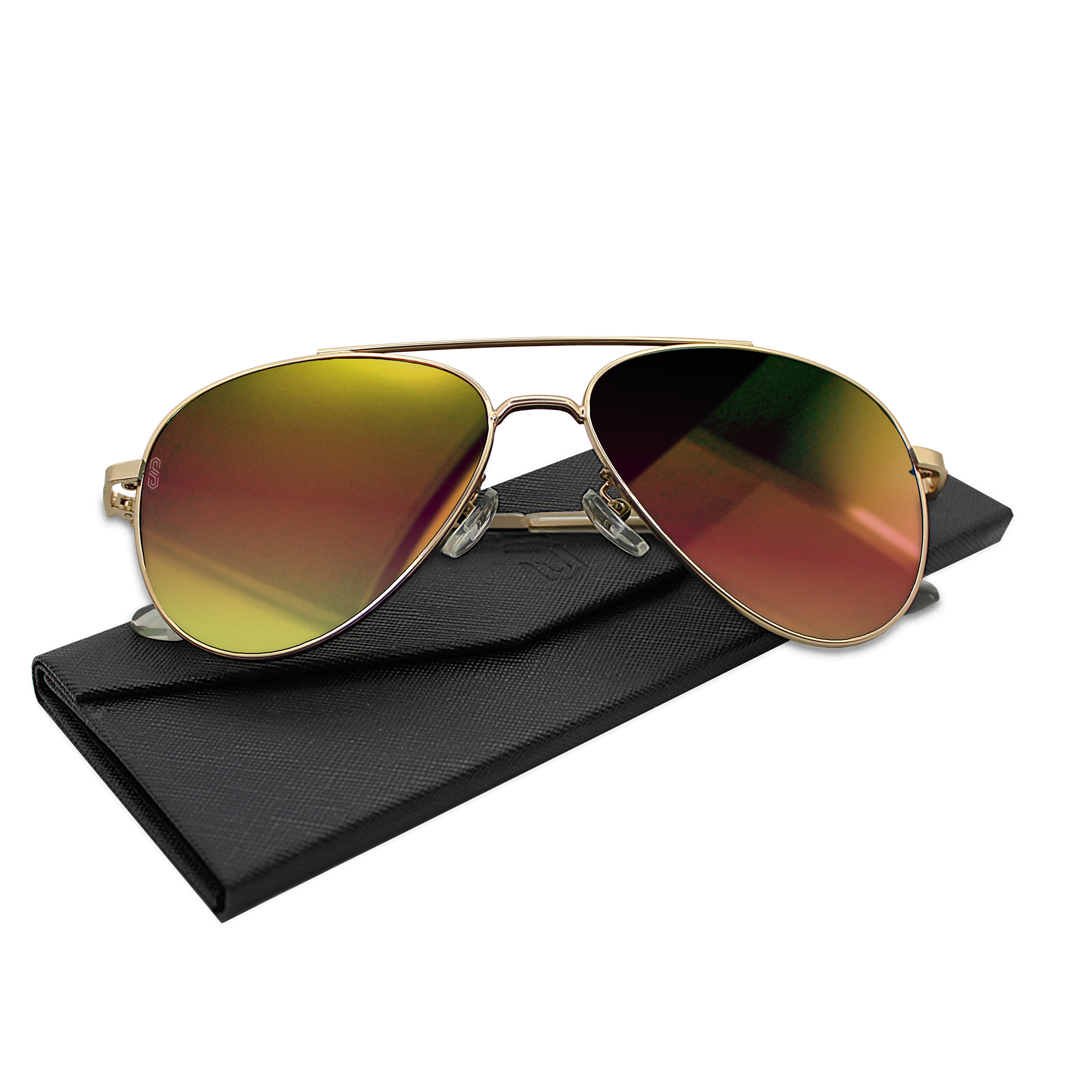 SIBERIAN Real Glass Pilot Aviator Ultra Clear Clarity Unisex UV ...
