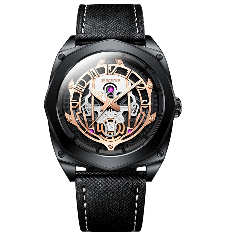 SIBOTTE Skeleton Japanese Automatic Self-Winding Movement 8215 Vintage ...