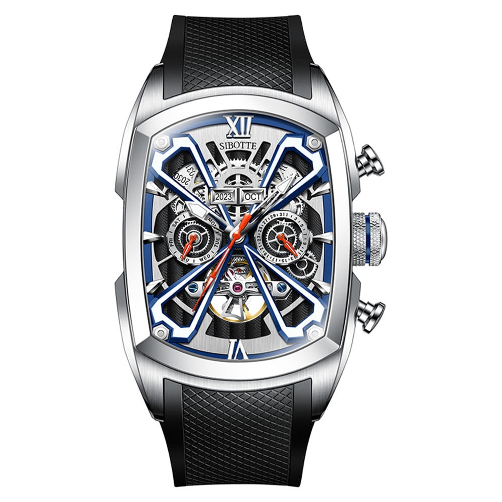 SIBOTTE Skeleton Japanese Automatic Self-Winding Movement ST2503 ...