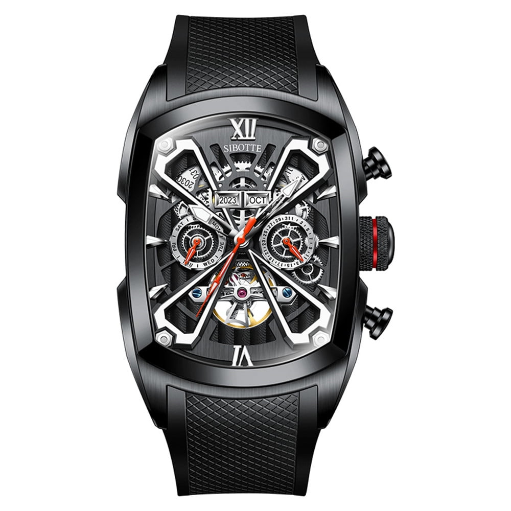 SIBOTTE Skeleton Japanese Automatic Self-Winding Movement ST2503 ...