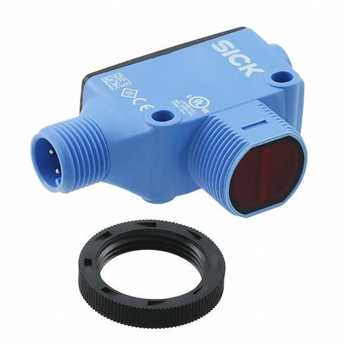 SICK HL18-N4A3BA, Photoelectric Sensor,Retroreflective,Dual Lens,NPN,LO ...