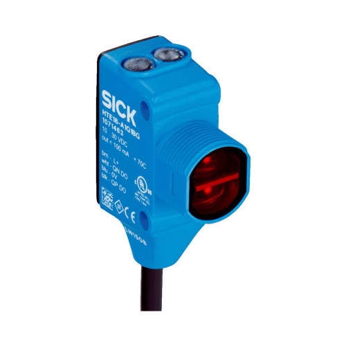 SICK HTE18-P1G1BB, Photoelectric Sensor; Proximity; Energetic; PNP; LO ...