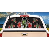 SICKO Rear Window Graphic truck view thru vinyl decal back - Walmart.com